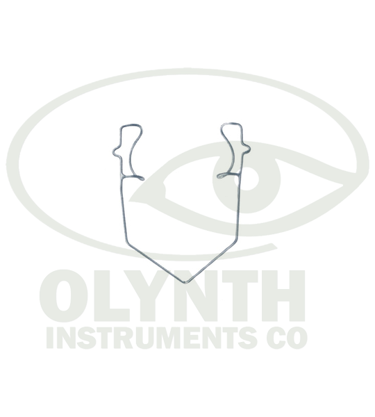 Grandon-Barraquer Wire Speculum, Suture Notches - Olynth Instruments Co.